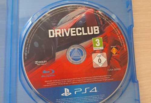 Driveclub диск ps4