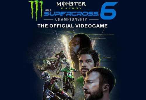 Monster Energy Supercross 6 на PS4 и PS5