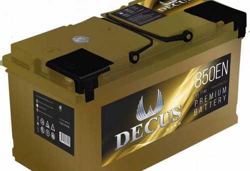 Аккумулятор Decus 77Ah 850A gold