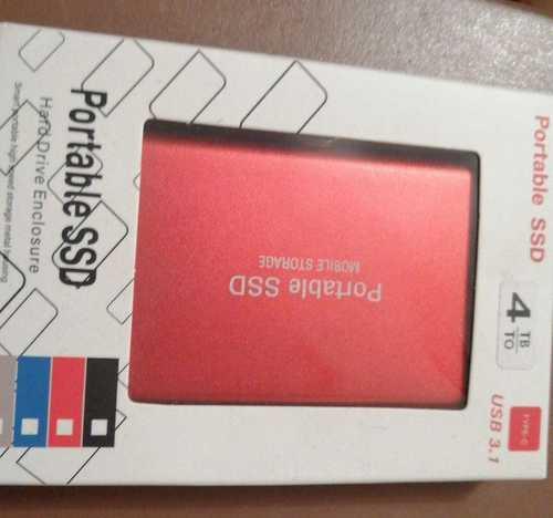 Внешний жесткий диск ssd 4tb