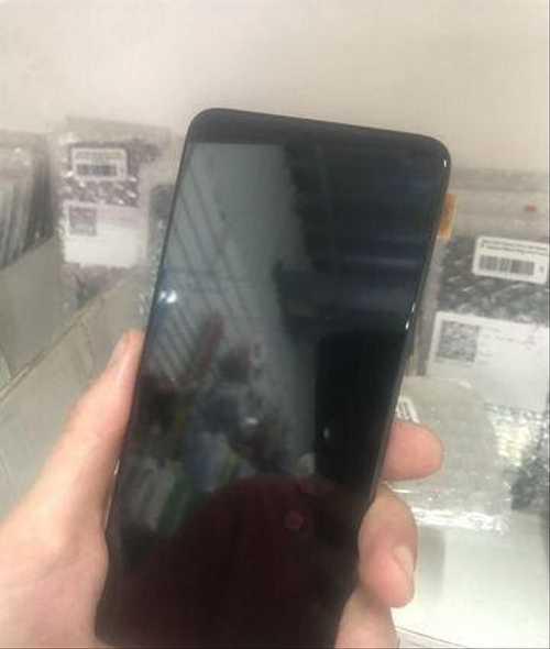 Дисплей Samsung SM-A125F A12 черный Black Оригинал