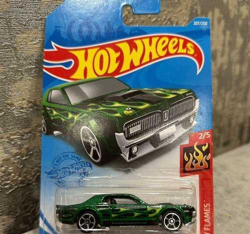 Hot wheels ford mercury cougar 68