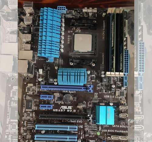 Asus M5A97 r2.0   FX8350   озу