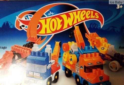 Конструктор Hot wheels Bauer 127 крупных деталей