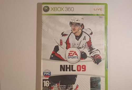 Игра "NHL 09" (xbox360)