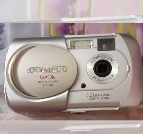 Фотоаппарат olympus c-160 мыльница