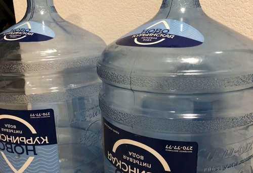 Бутылка 19 литров от Новокурьинская