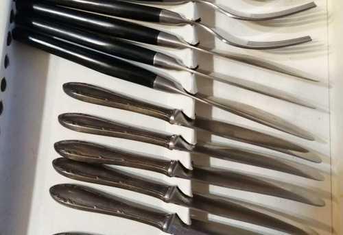 Набор подарочный сервировочный ножи вилки Ленингра