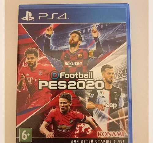 Игра pes2020 football ps4