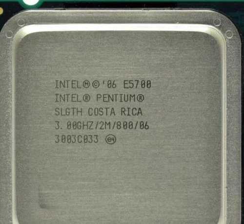 Intel Pentium E5700