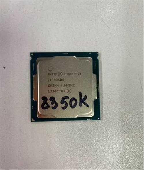 Процессор бу 1151v2 Core i3 8350k 4.0 ghz разгон