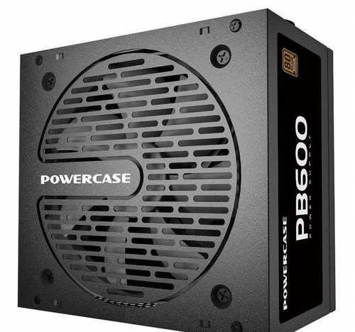 Блок питания 600Вт Powercase PB600 (apfc,120мм,2P