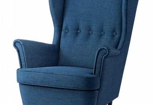 Кресло икеа strandmon страндмон кресло темно-синее