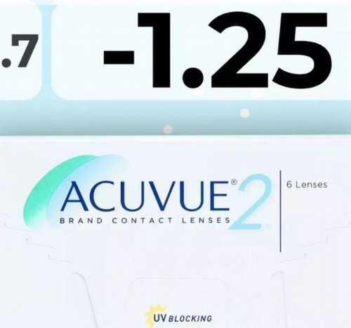 Линзы контактные acuvue двухнедельные