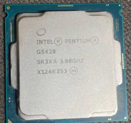 Процессор intel pentium gold G5420