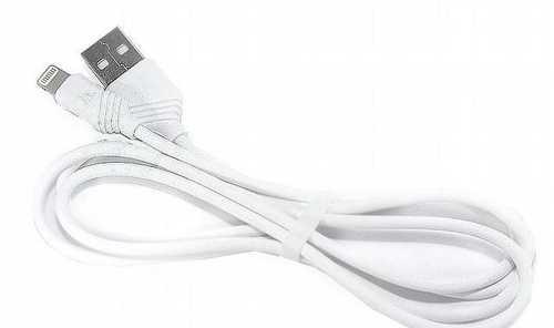 Кабель USB Lightning 8Pin hoco X6 Khaki белый