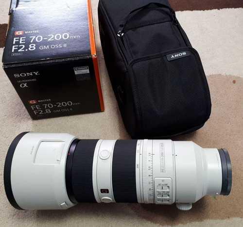 Sony FE 70-200mm F2.8 GM ii oss sel70200gm2