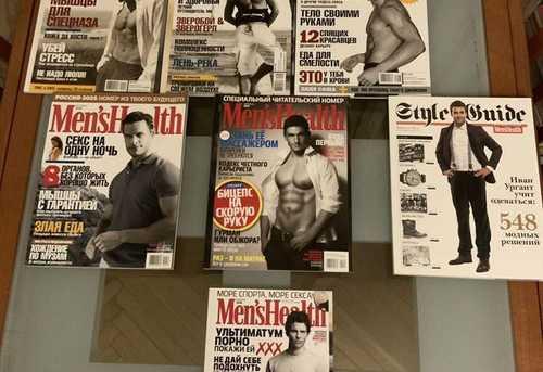 Журналы: Men's Health, Пингвин и др
