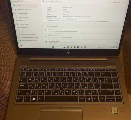 Продаю ноутбук HP Zbook 14u G5