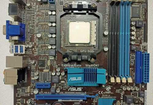 Комплект AMD Asus m4a88t-m/usb3