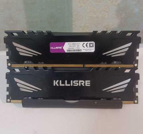 Оперативная память Kllisre DDR3 2*8GB (с радиаторо