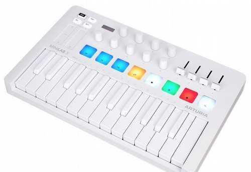 Arturia MiniLab 3 Alpine White новая