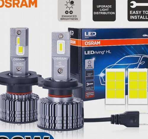 Osram YSZ LEDriving HL H7 H4 Светодиодная автомобильная фара H1 H8 H11 9005/06 HB3 HB4 HIR2 9012 12V