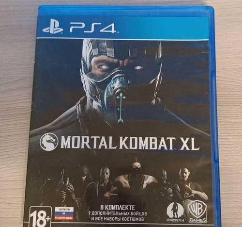 Mortal kombat xl диск ps4