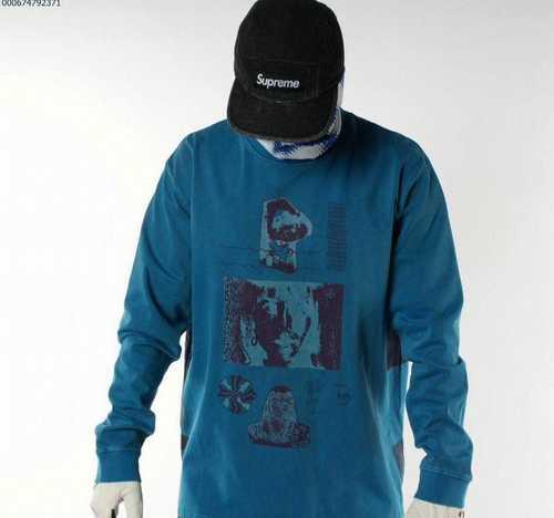 Лонгслив cav empt синий