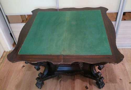Ломберный стол старинный