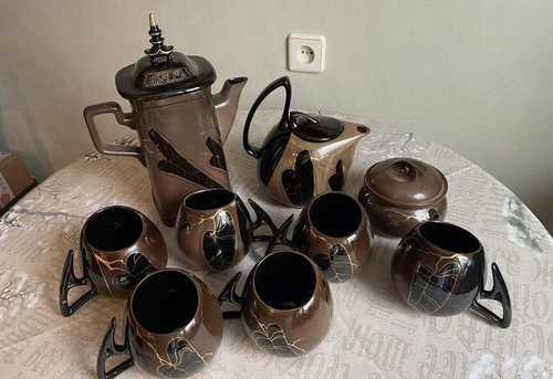 Сервиз чайный керамика ручная работа