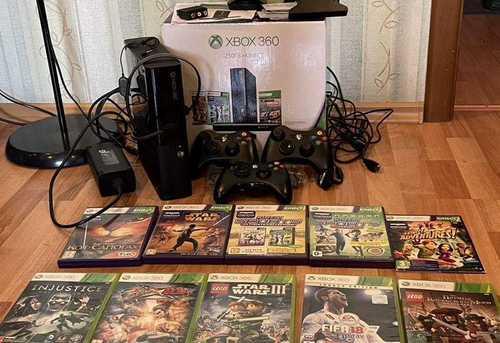 Xbox 360 (комплект бомбо-комбо)