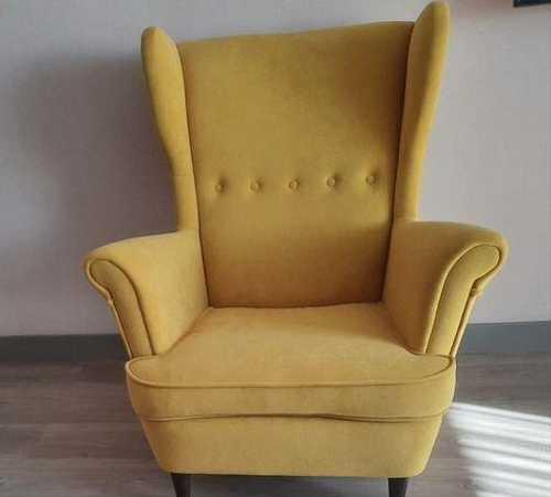 Новое кресло горчичного цвета