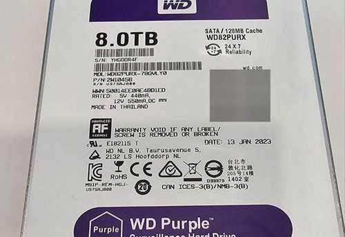 Жёсткий диск WD Purple 8TB