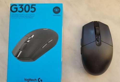 Мышь б/п Logitech G305 Lightspeed (б/у, 2020)