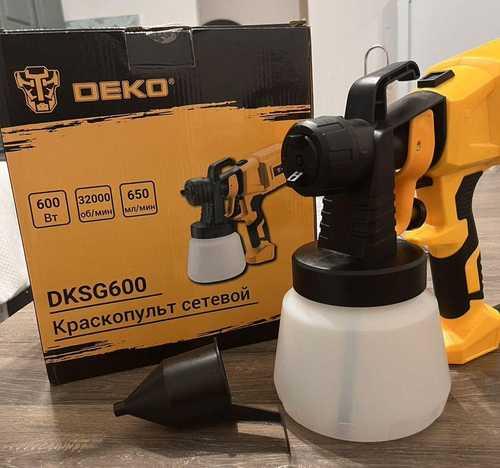 Краскопульт сетевой deko dksg600