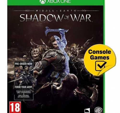 Xbox ONE Middle-Earth: Shadow of War Новый