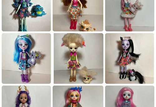 Куклы и наборы Еnchantimals с питомцами оригинал