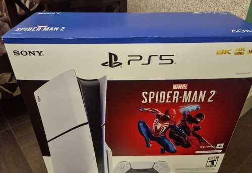 PS5 slim + spider man 2