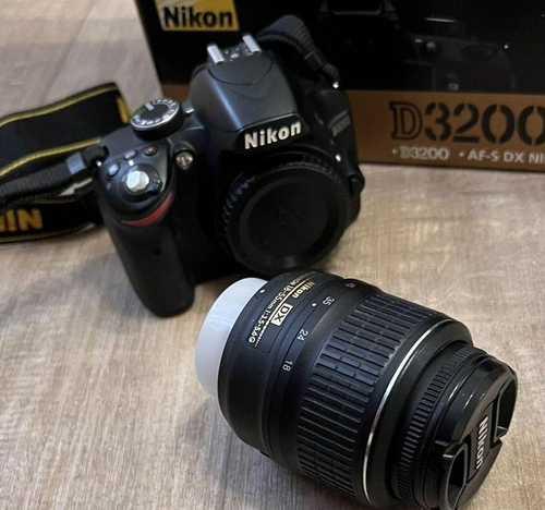 Фотоаппарат nikon d3200 с объективом 18-55