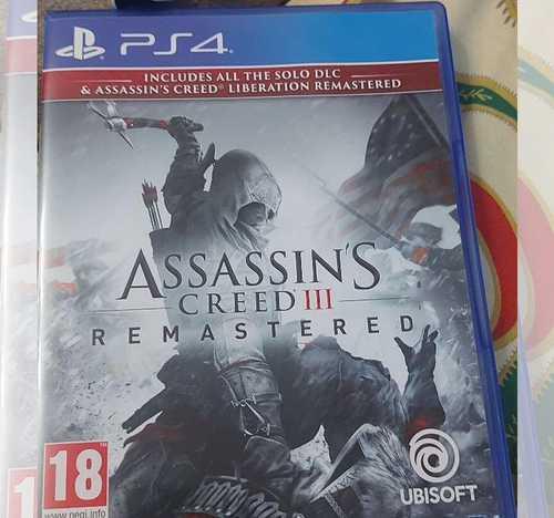 Assassins creed 3 remastered ps4