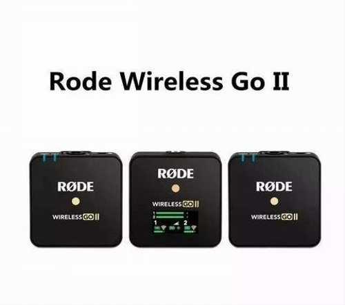 Rode Wireless Go II GO 2 беспроводной микрофон
