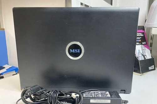 Ноутбук MSI megabook VR601
