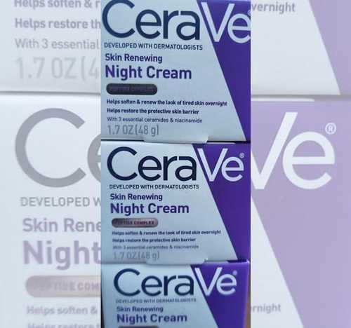 CeraVe Крем для лица ночной 48 мл