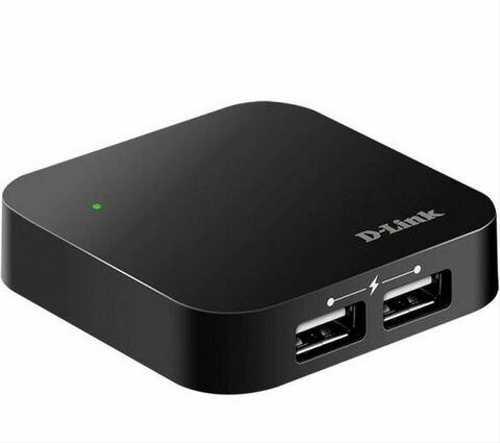 4-port USB2.0 Hub D-Link DUB-H4 #348128