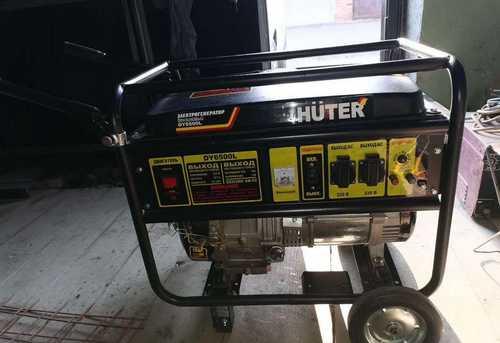 Бензогенератор huter DY 6500 L