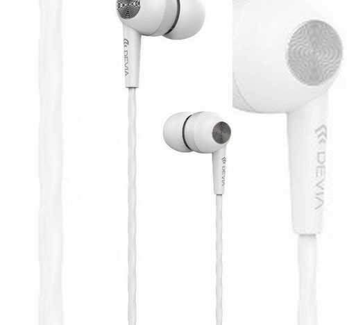 Devia Наушники Kintone Headset white (Белый)