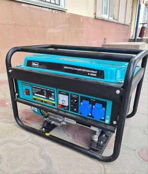 Бензиновый генератор Wert g3000