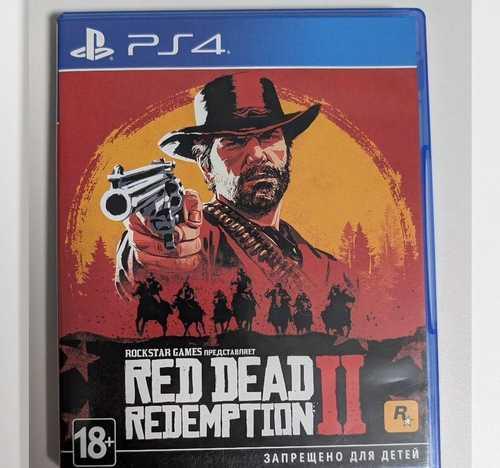 Red dead redemption 2 ps4 диск