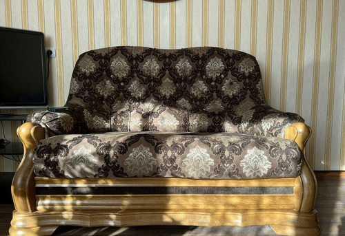 Диван+кресло+диван со спальным местом